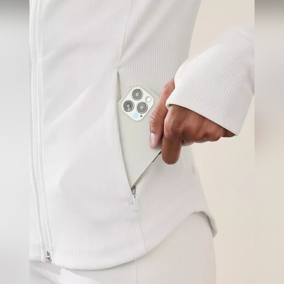 Athleta | Jackets & Coats | Nwot Athleta Salutation Rib Jacket Size ...